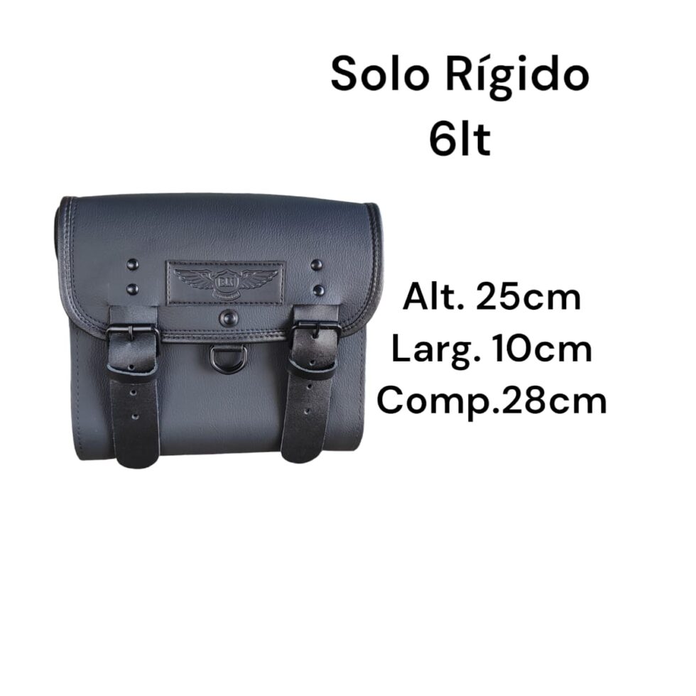 Alforges Laterais (Par) Pequeno 6lt para Moto Custom | Bolsas para moto